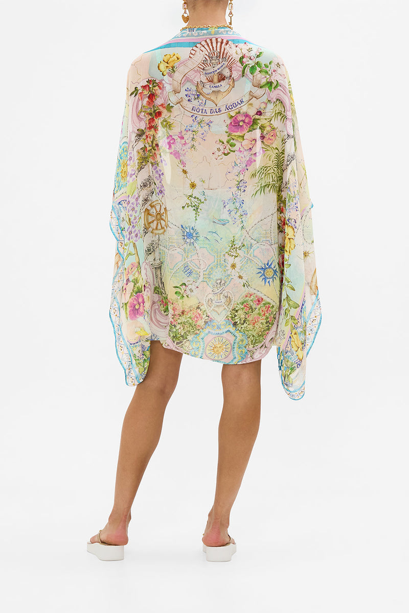 The Just Coasting Silk Chiffon Shrug | CAMILLA US – CAMILLA