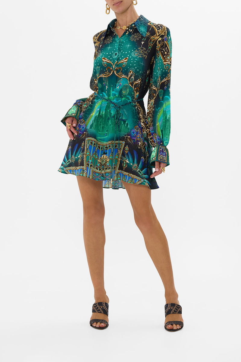 The Defy Gravity Shift Shirt Dress | CAMILLA US – CAMILLA