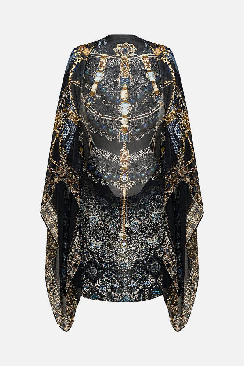 Song Of The Solstice Silk Chiffon Shrug | CAMILLA US – CAMILLA