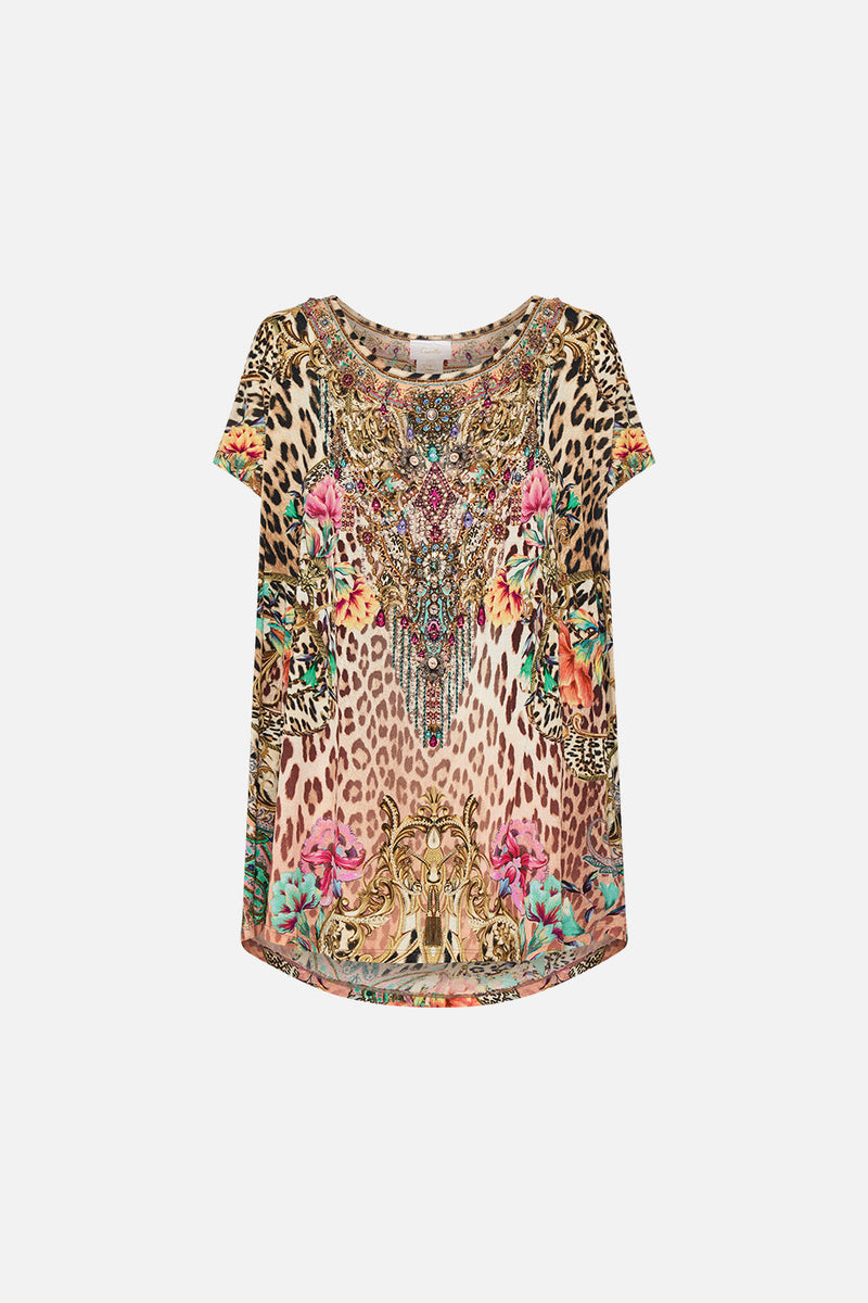 Loose Fit Tee - All Over Print, Queen Atlantis | CAMILLA US – CAMILLA