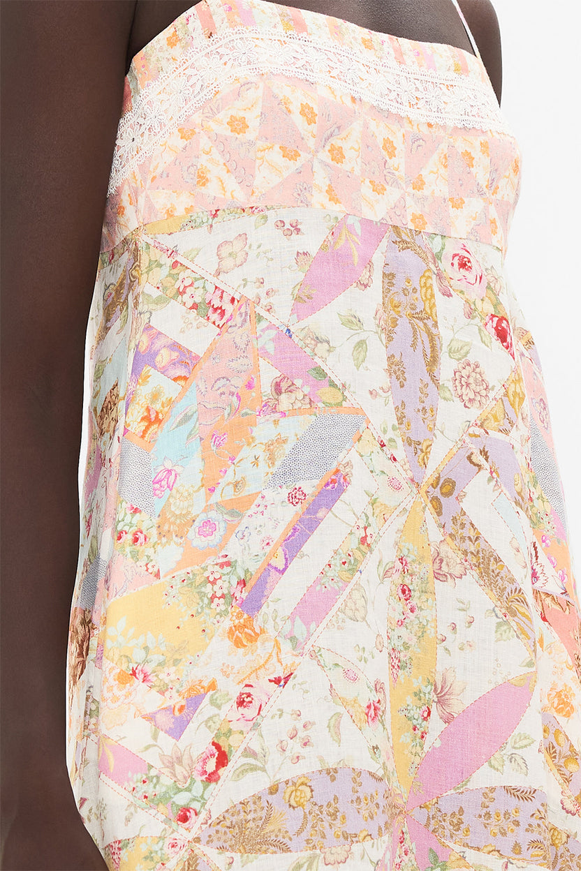 SQUARE NECK SUNDRESS SEW YESTERDAY – CAMILLA