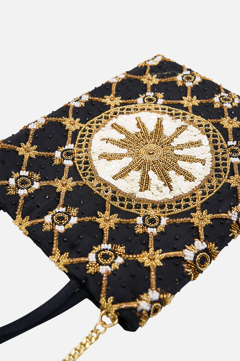 The Monarchy Mania Embellished Mini Tote | CAMILLA US – CAMILLA