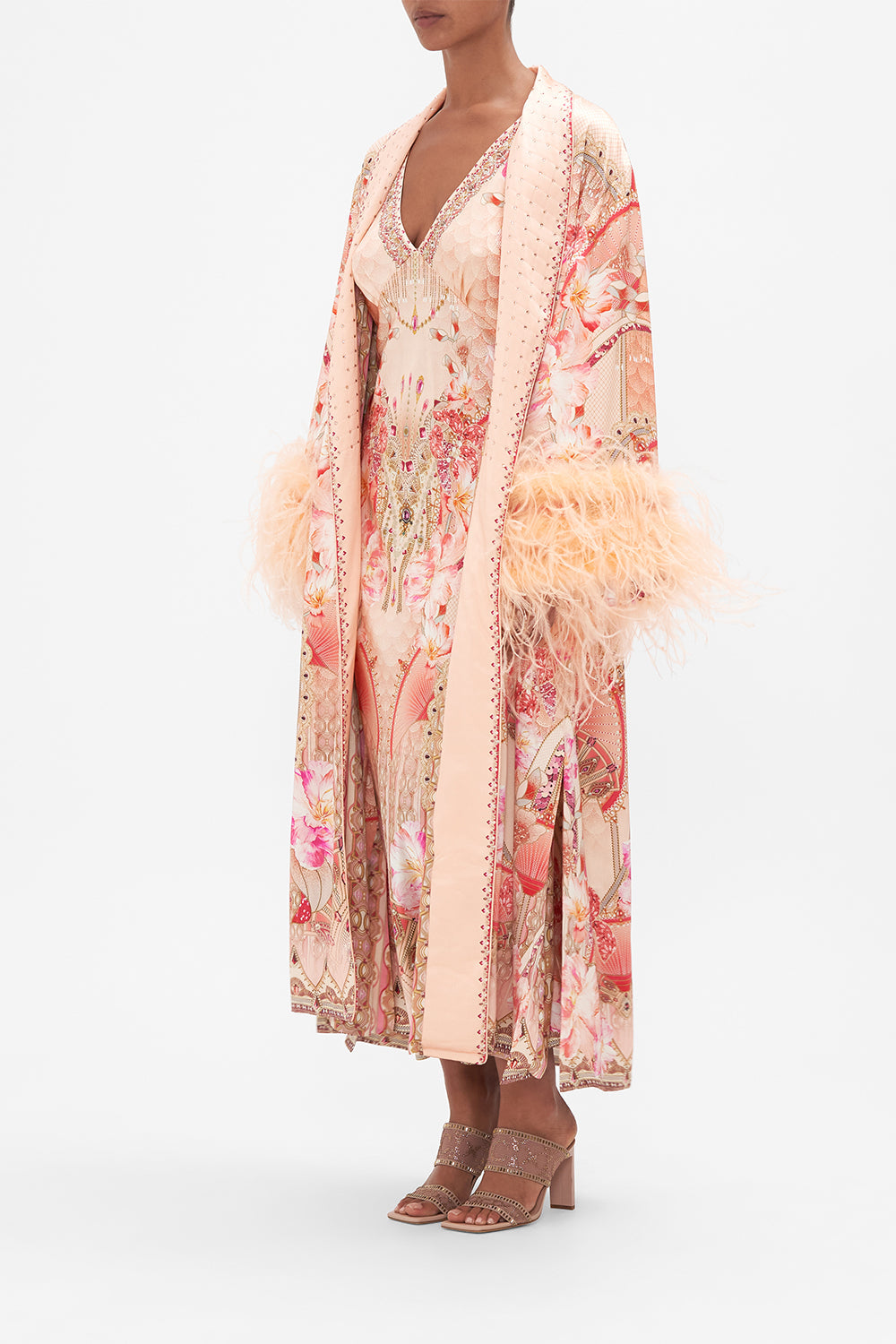 Long Robe With Flared Sleeve, Adore Me | CAMILLA US – CAMILLA