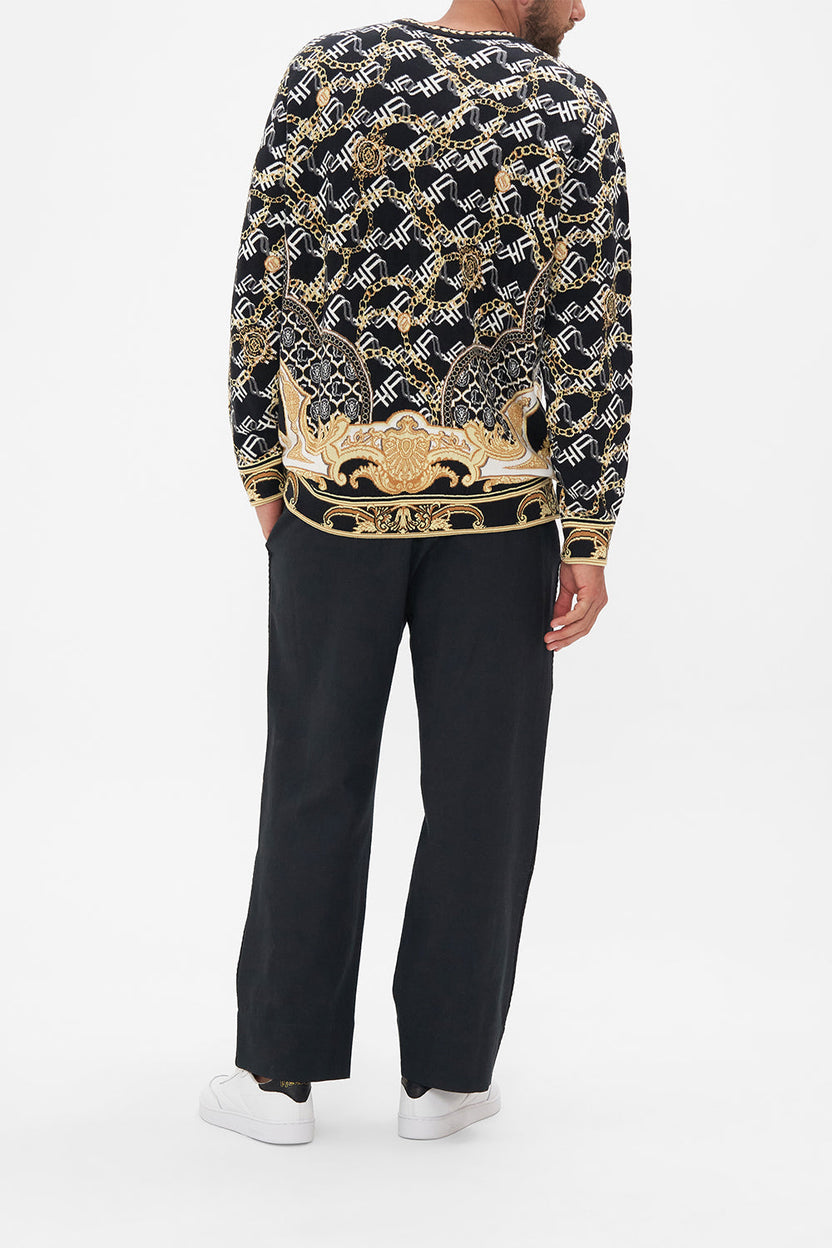 Oversized Knitted Sweater, Tether Me Not | CAMILLA US – CAMILLA