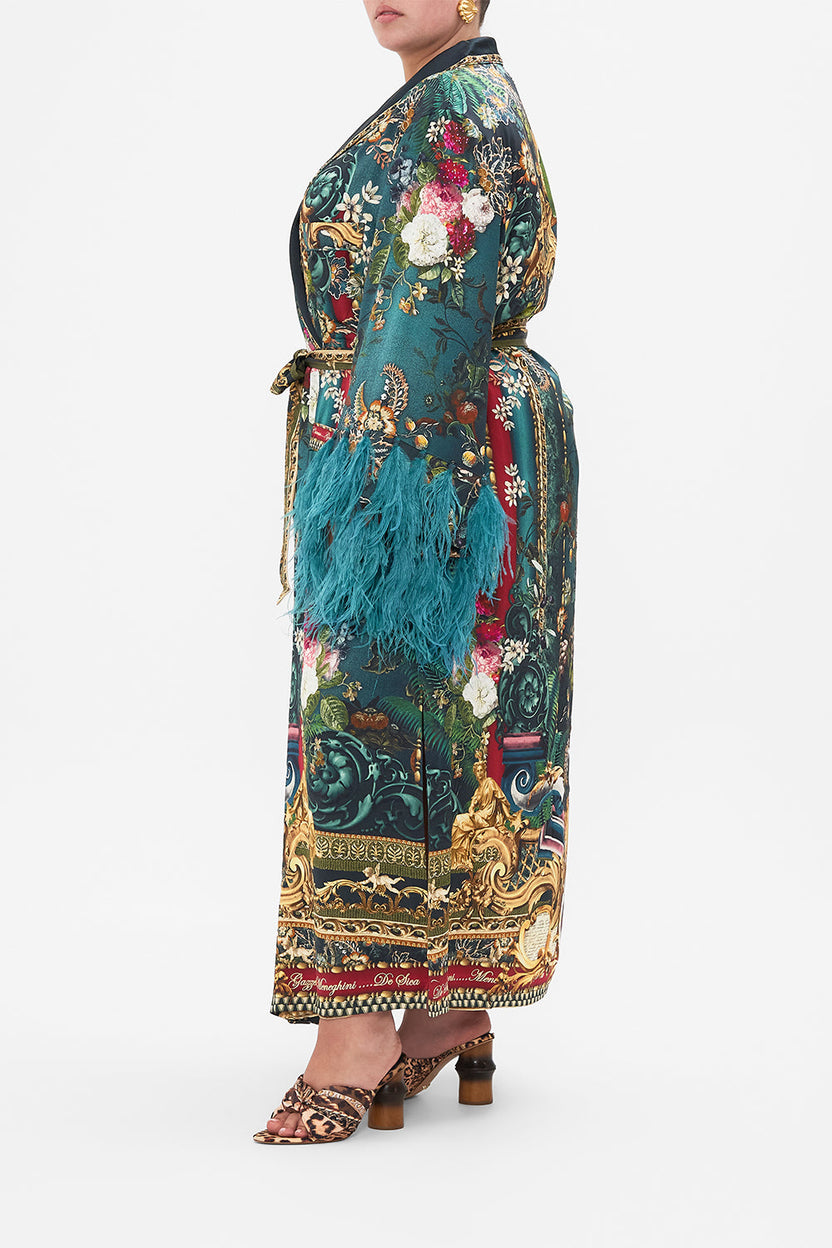 Long Robe With Flared Sleeve, Verdis World | CAMILLA US – CAMILLA