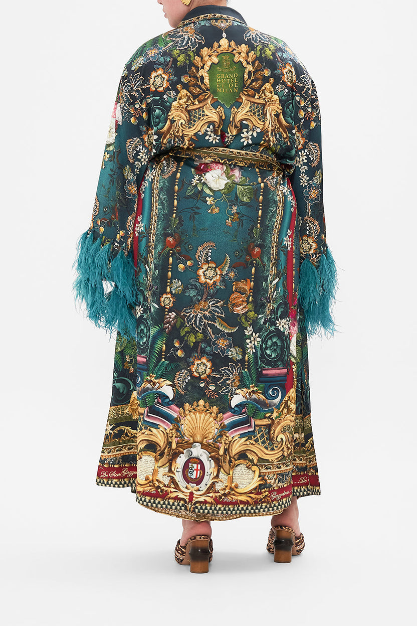 Long Robe With Flared Sleeve, Verdis World | CAMILLA US – CAMILLA