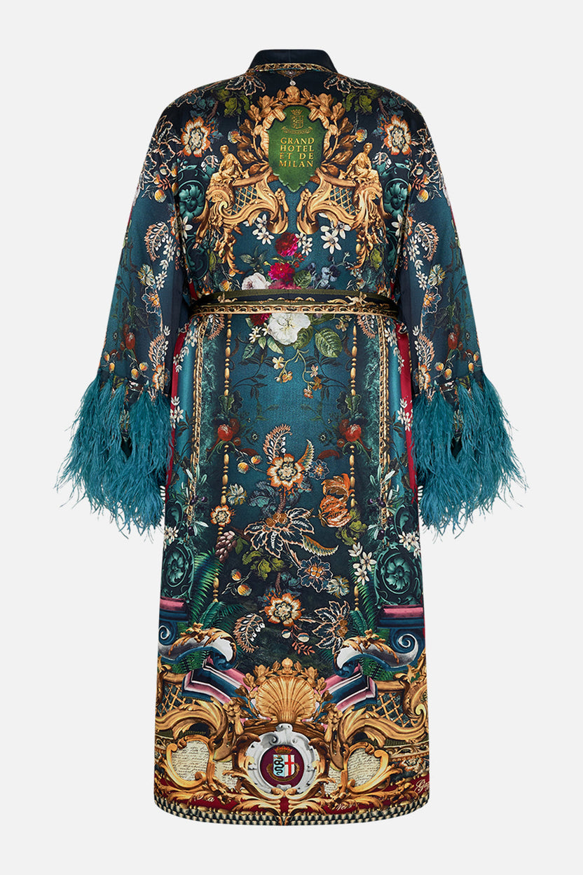 Long Robe With Flared Sleeve, Verdis World | CAMILLA US – CAMILLA