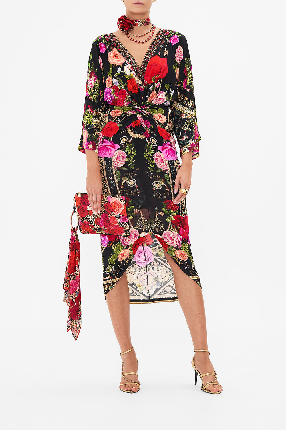 Long Split Front Twist Dress| CAMILLA AU – CAMILLA