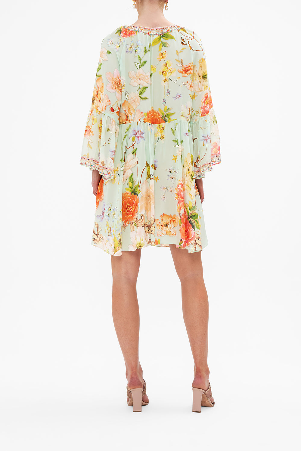 A-Line Ruffle Sleeve Dress, Talk The Walk | CAMILLA US – CAMILLA