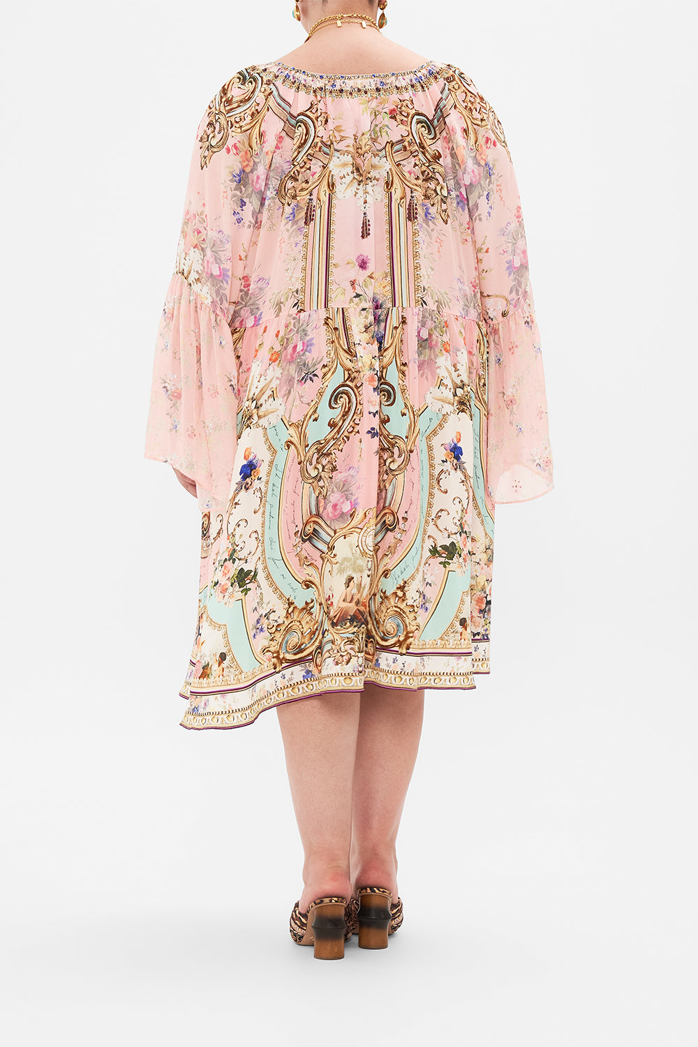 A-Line Ruffle Sleeve Dress| CAMILLA US – CAMILLA