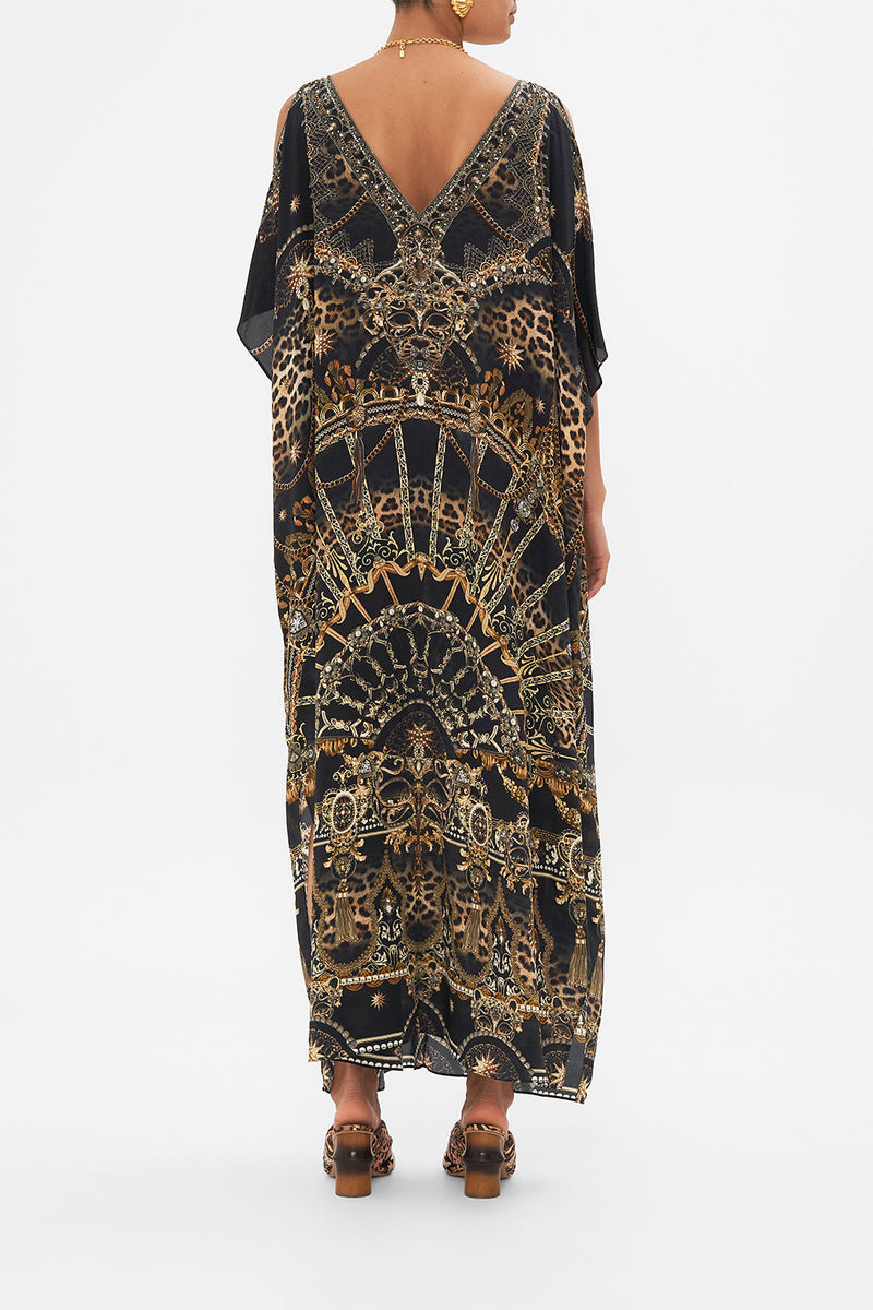 Slim Kaftan With Hardware, Masked Moonlight | CAMILLA AU – CAMILLA