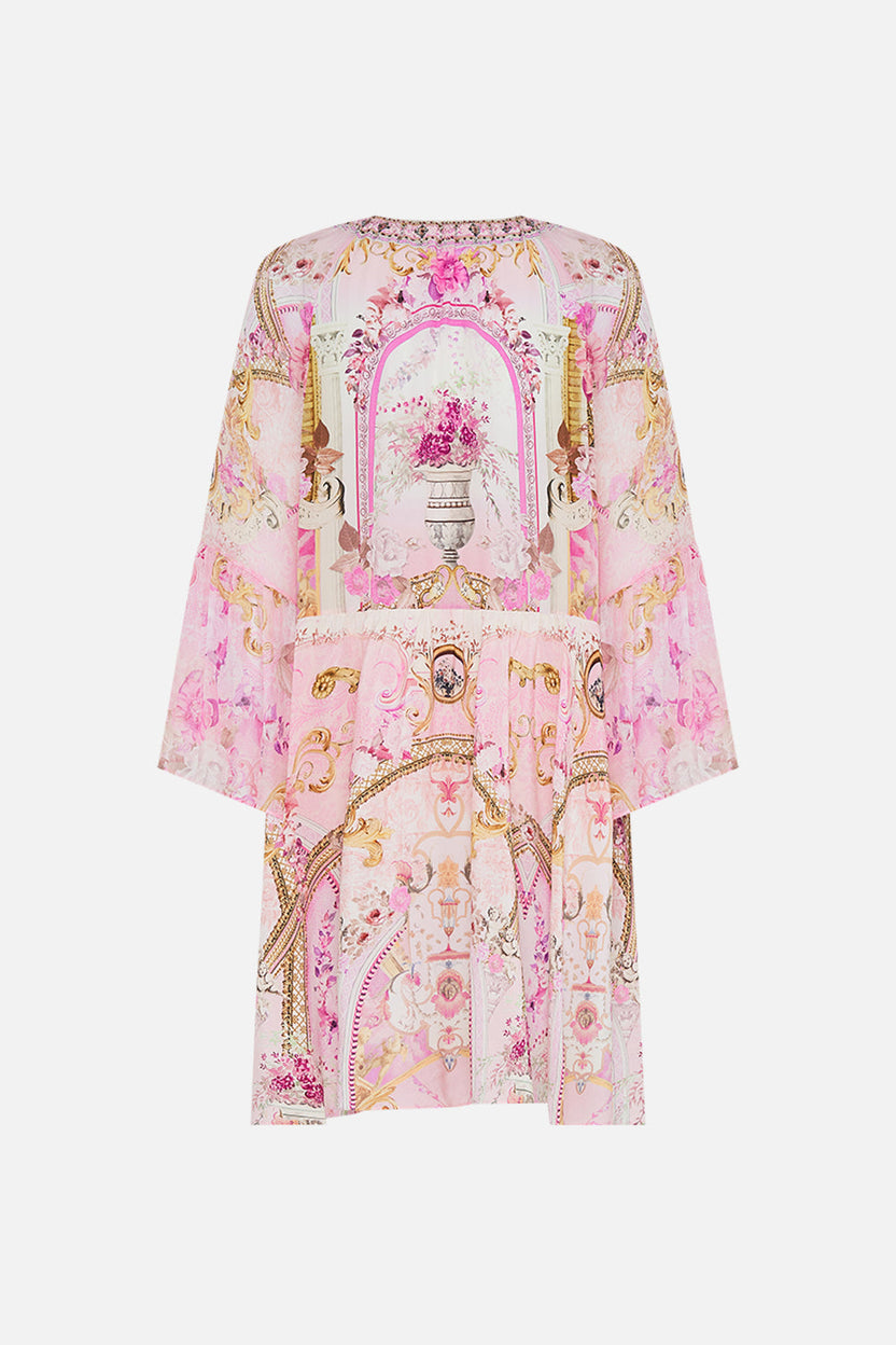 A-Line Ruffle Sleeve Dress, Fresco Fairytale | CAMILLA AU – CAMILLA