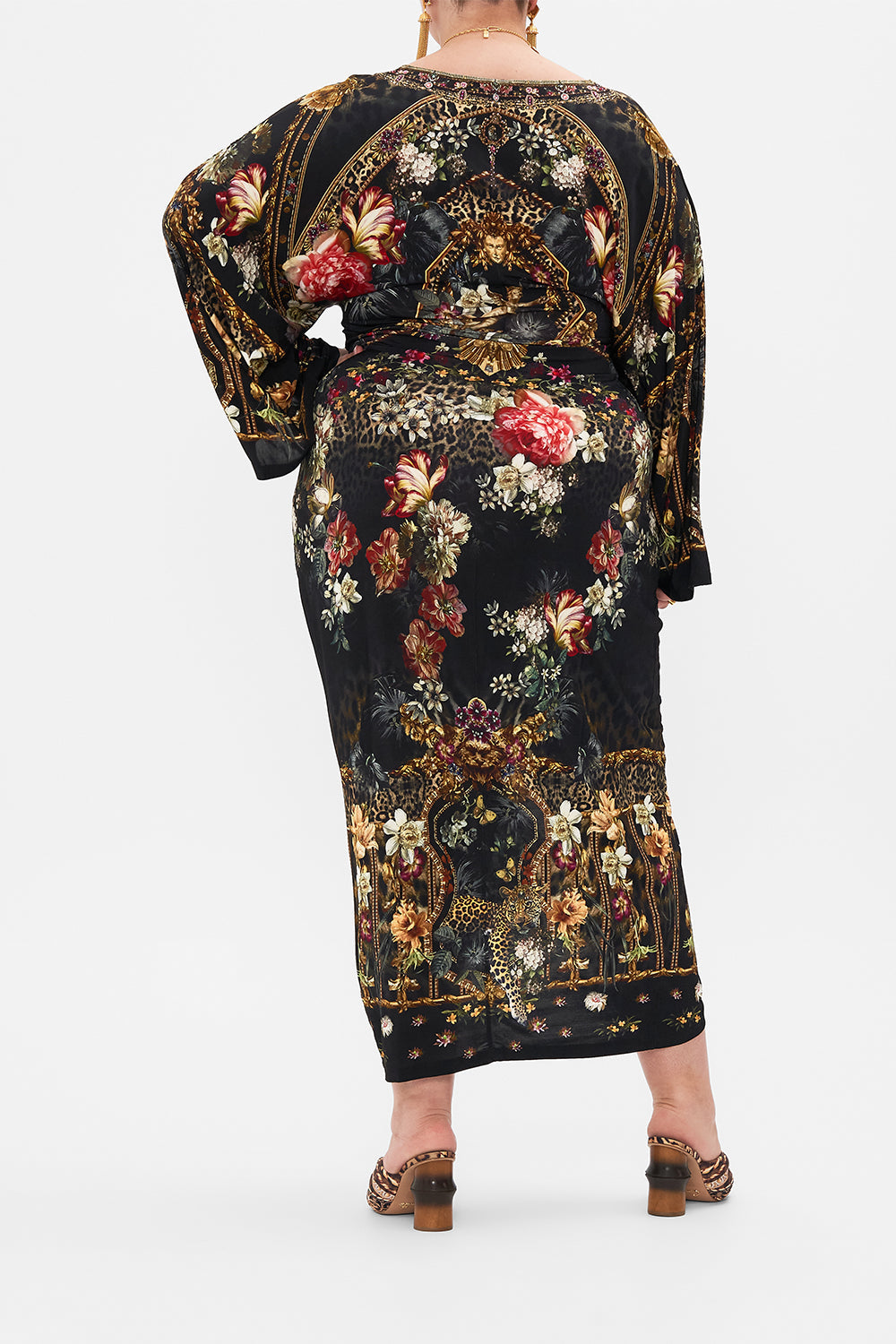 Long Split Front Twist Dress| CAMILLA US – CAMILLA