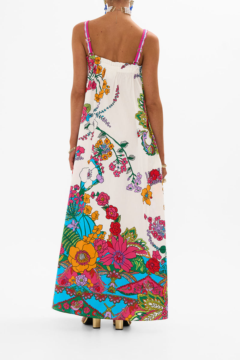 WIDE STRAP SUNDRESS COSMIC PRAIRIE – CAMILLA
