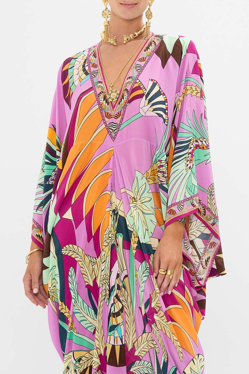 The Giza Goddess T Shape Long Kaftan| CAMILLA US – CAMILLA