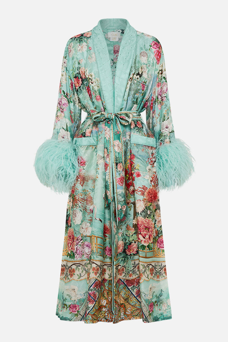 The Jewellery Museum Long Robe With Flared Sleeve | CAMILLA US – CAMILLA