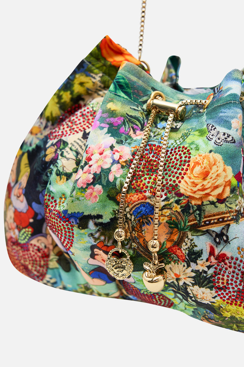 Drawstring Pouch With Chain Strap The Kindest One Of All Disney ...