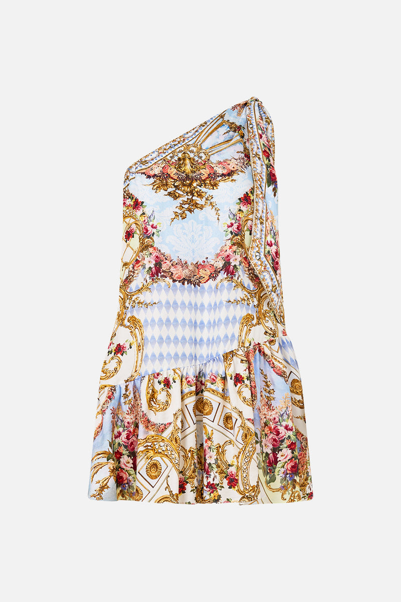 The Throne Games Tie One Shoulder Short Dress | CAMILLA US – CAMILLA