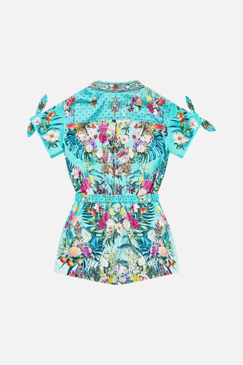 The Gardens Of Queluz Kids Mini Boiler With Bows 4-10 | CAMILLA US ...