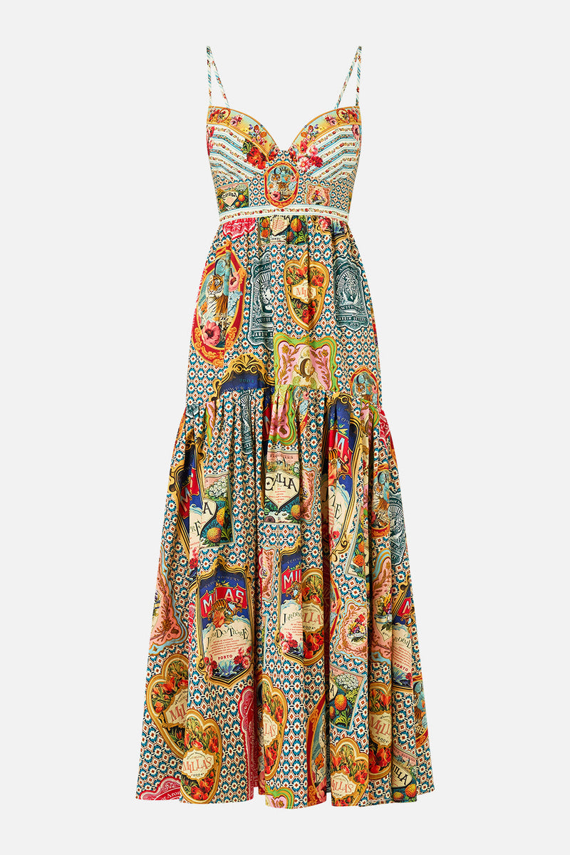 The Soap Opera Strappy Dress With Full Skirt | CAMILLA US – CAMILLA