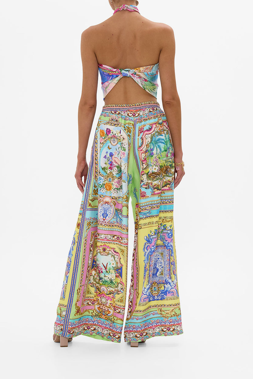 The Spirit Of Santa Maria Wide Leg Trouser With Front Pockets | CAMILLA ...