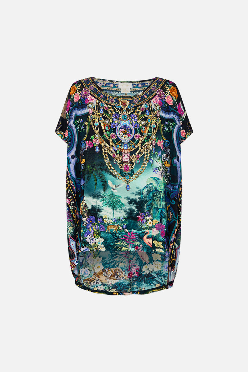 The Basked In Baroque Loose Fit Tee | CAMILLA US – CAMILLA