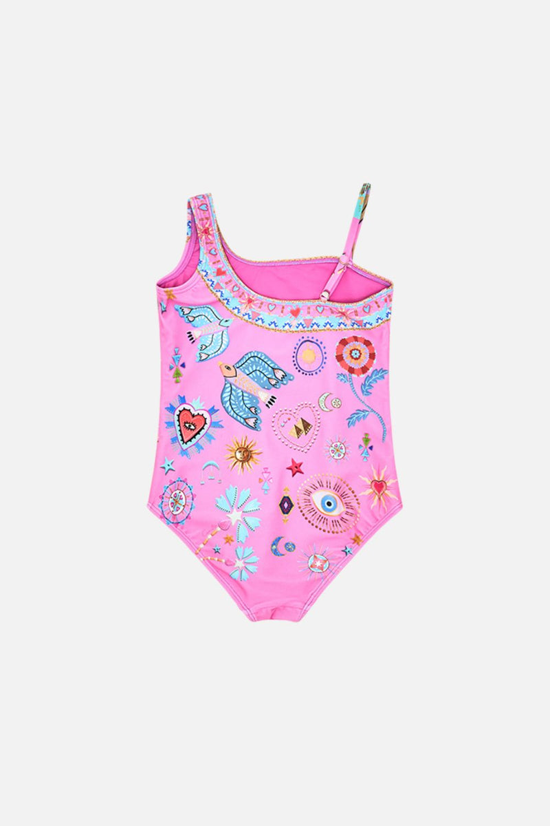 The Rainbow Roads Kids One Shoulder One Piece 12-14 | CAMILLA US – CAMILLA