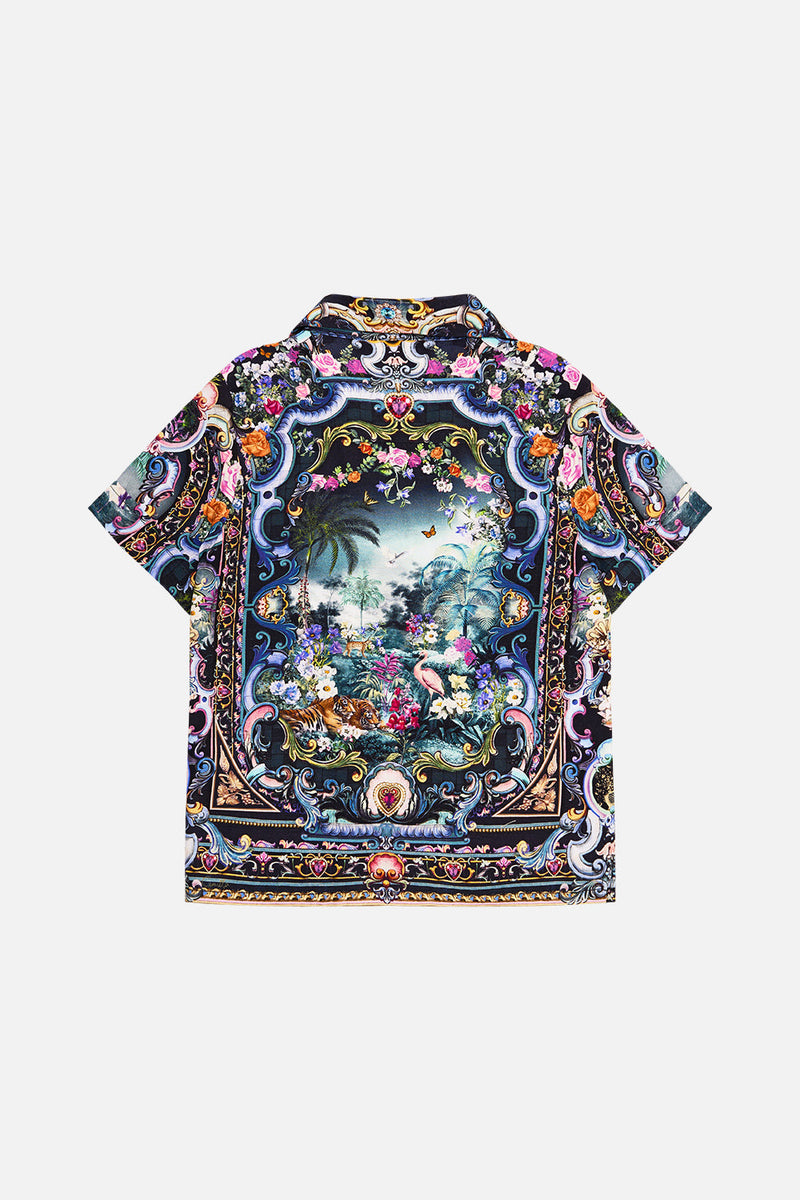 The Basked In Baroque Boys Short Sleeve Shirt 4-10 | CAMILLA US – CAMILLA