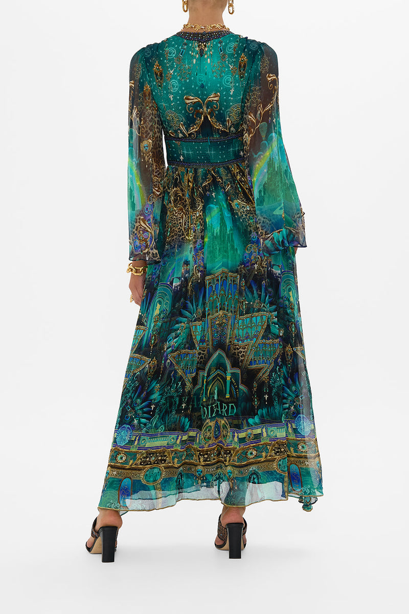 The Defy Gravity Hardware Detail Long Sleeve Dress | CAMILLA US – CAMILLA