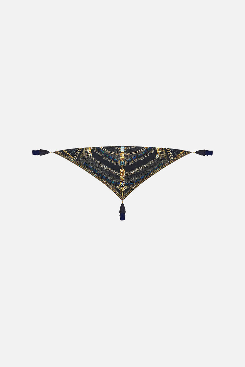 Song Of The Solstice Triangle Scarf With Tassels | CAMILLA US – CAMILLA