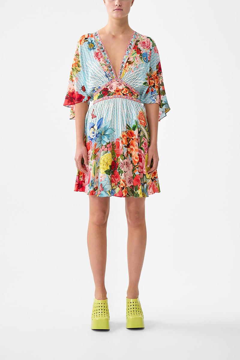 Papers And Curious Capers Short Waisted Dress | CAMILLA US – CAMILLA