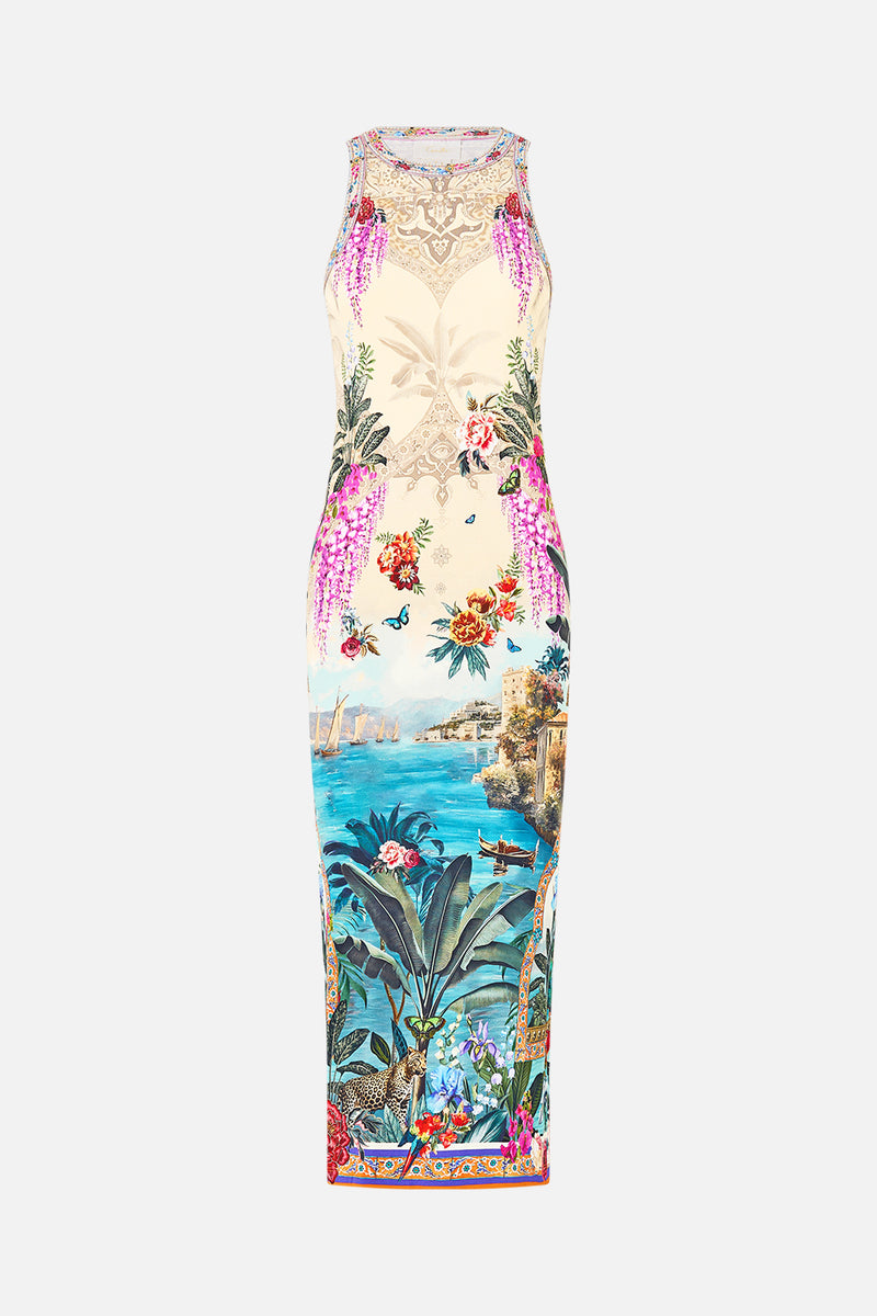 Bodrum Botanicals Jersey Tank Dress | CAMILLA US – CAMILLA