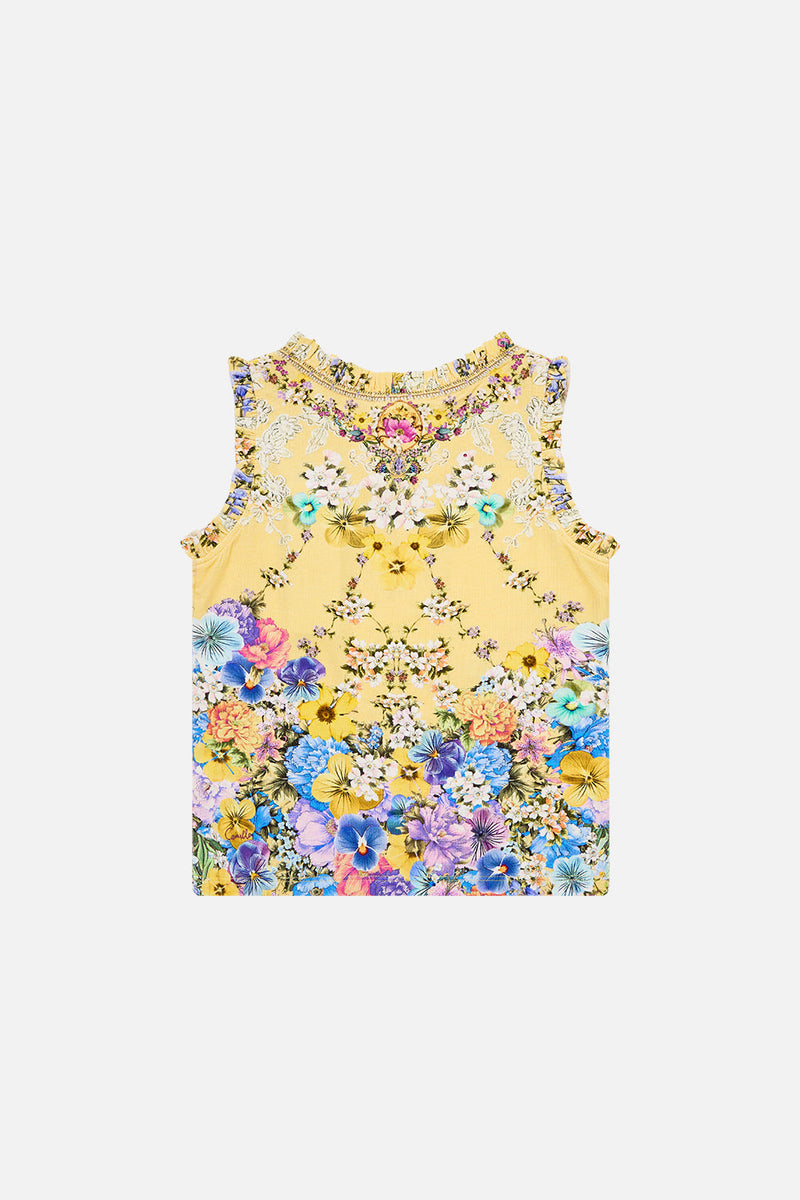 Darling Buds Kids Tank Top With Frill Edge | CAMILLA US – CAMILLA