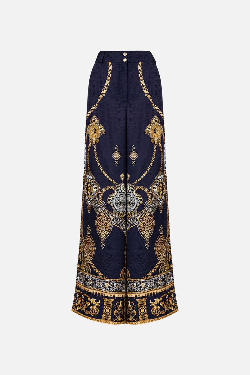 The Imperial Gate Wide Leg Waisted Pant | CAMILLA US – CAMILLA