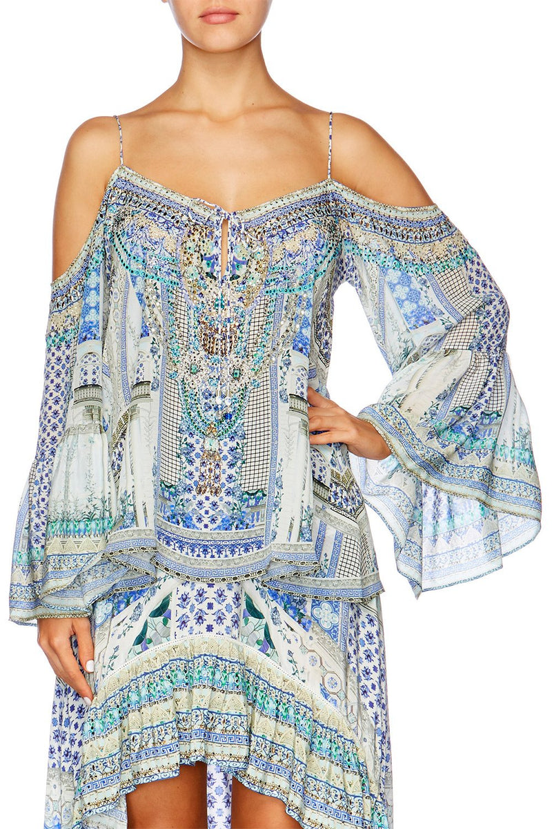 DROP SHOULDER TOP SALVADOR SUMMER – CAMILLA