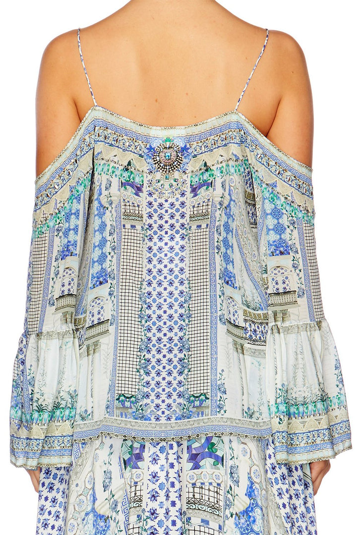 DROP SHOULDER TOP SALVADOR SUMMER – CAMILLA