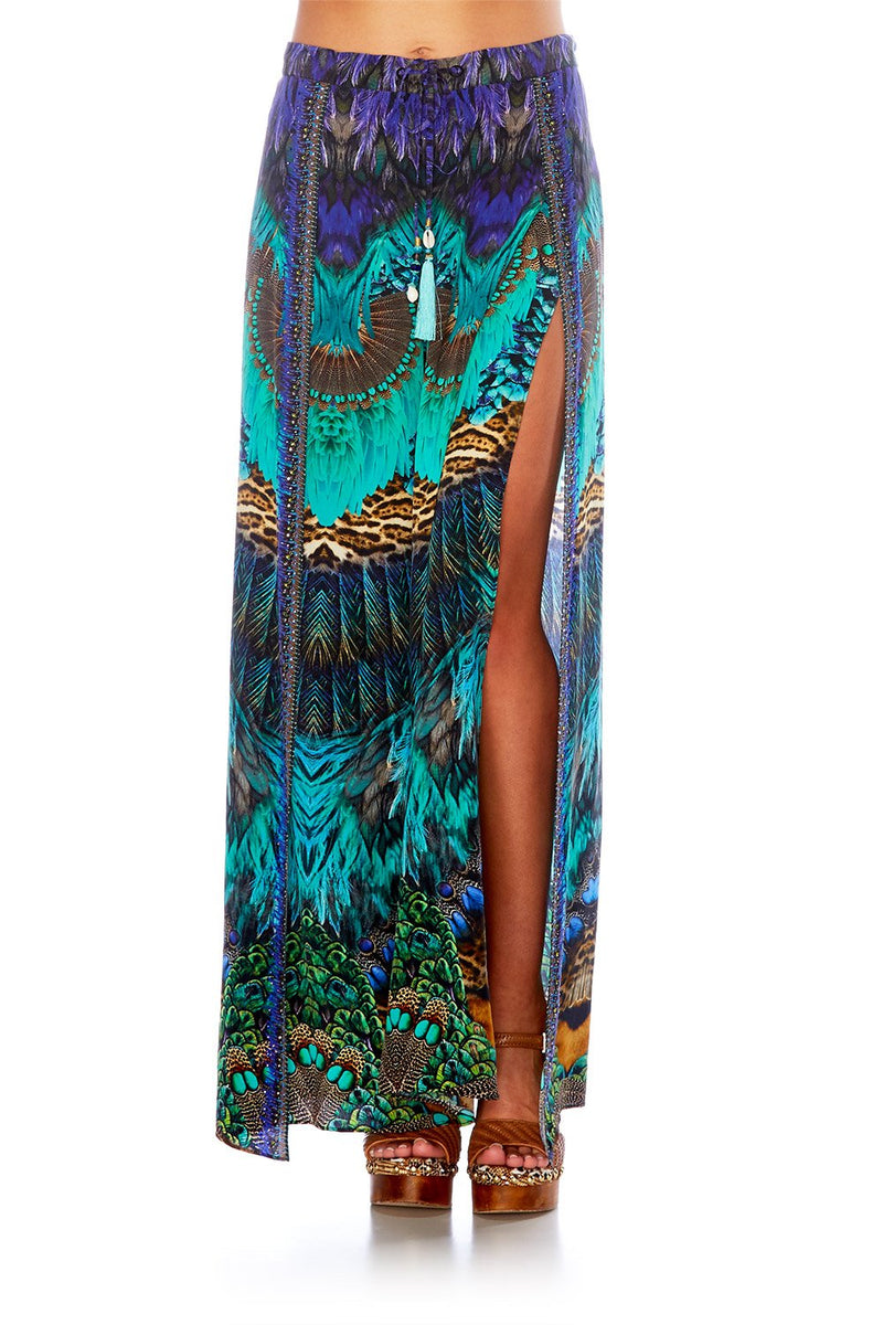 SPLIT PANT WITH DRAWSTRING WAIST THE CREATOR – CAMILLA