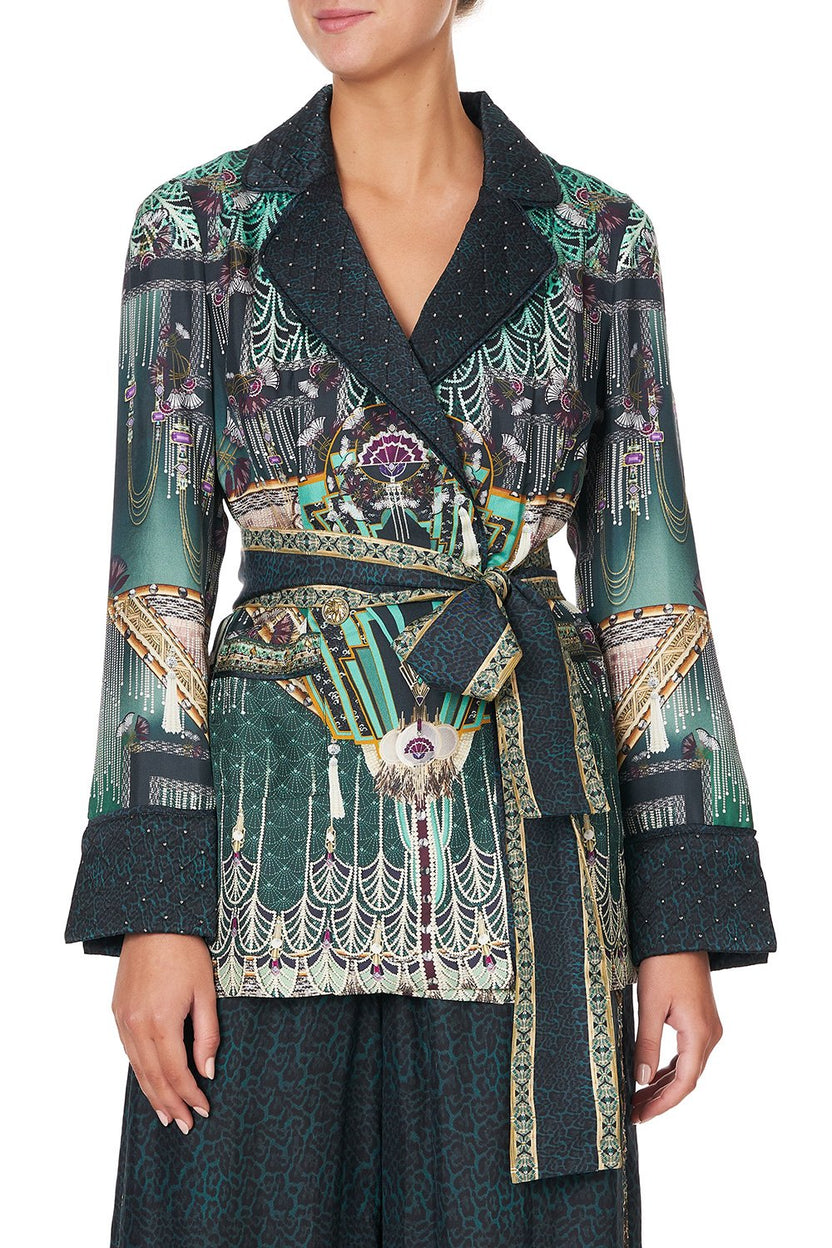 RELAXED JACKET WITH HIP POCKETS FITZGERALDS FLAPPER – CAMILLA