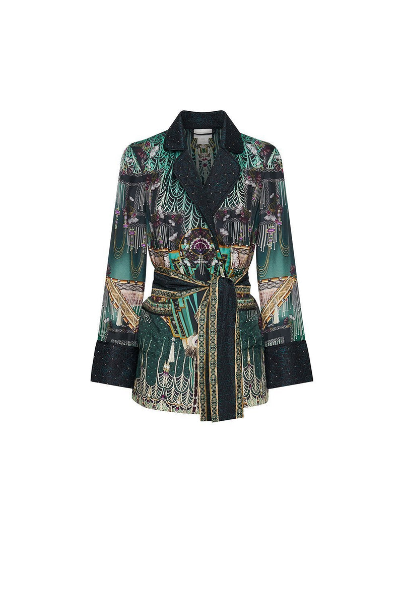 RELAXED JACKET WITH HIP POCKETS FITZGERALDS FLAPPER – CAMILLA