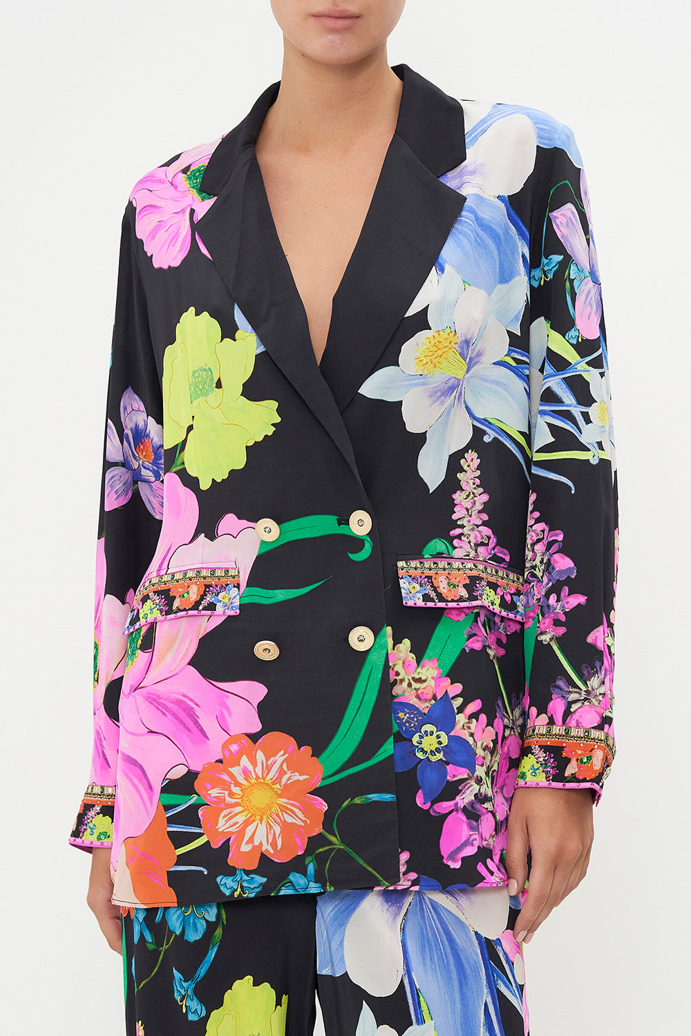 Double Breasted Soft Jacket| CAMILLA US – CAMILLA