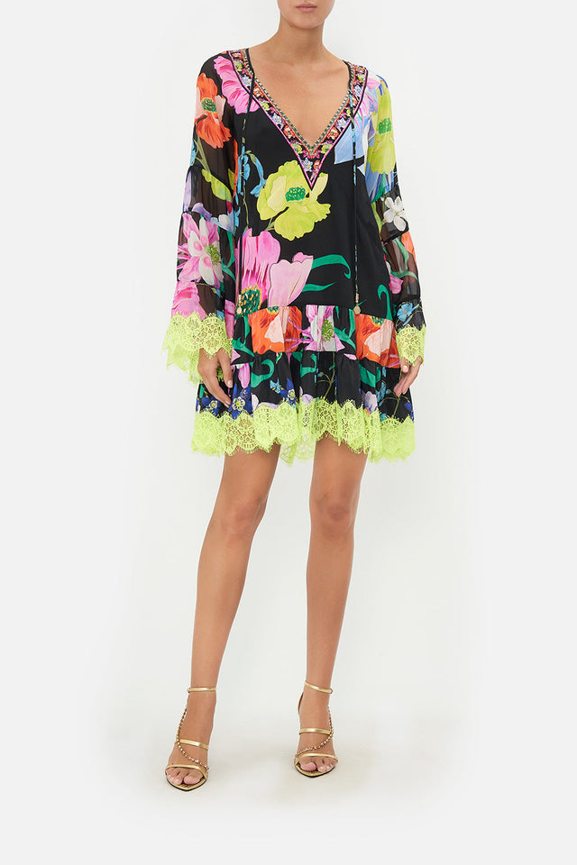 Long Split Front Twist Dress| CAMILLA US – CAMILLA