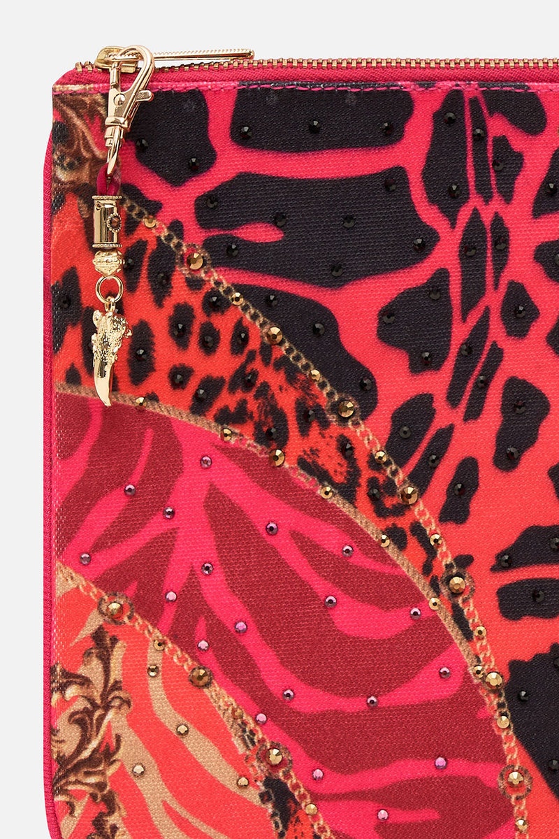 Small Canvas Clutch, Always Change Your Spots | CAMILLA US – CAMILLA