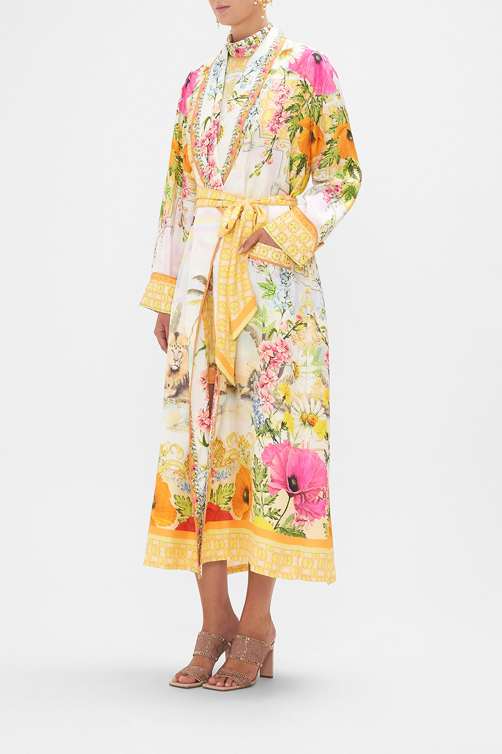 Long Robe With Tie, Sunlight Symphony | CAMILLA US – CAMILLA