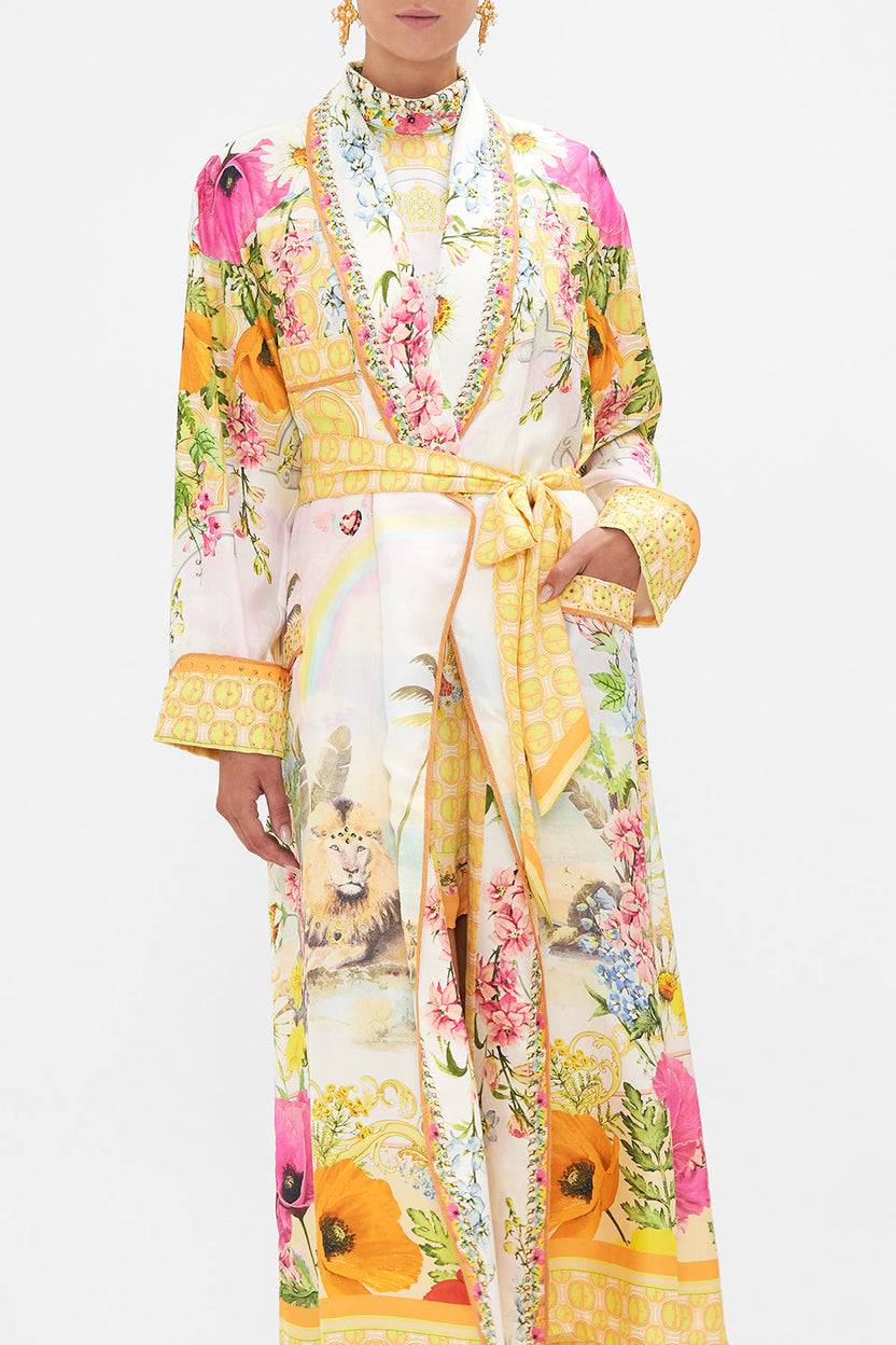 Long Robe With Tie, Sunlight Symphony | CAMILLA US – CAMILLA