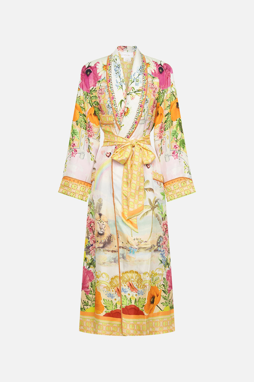Long Robe With Tie, Sunlight Symphony | CAMILLA US – CAMILLA