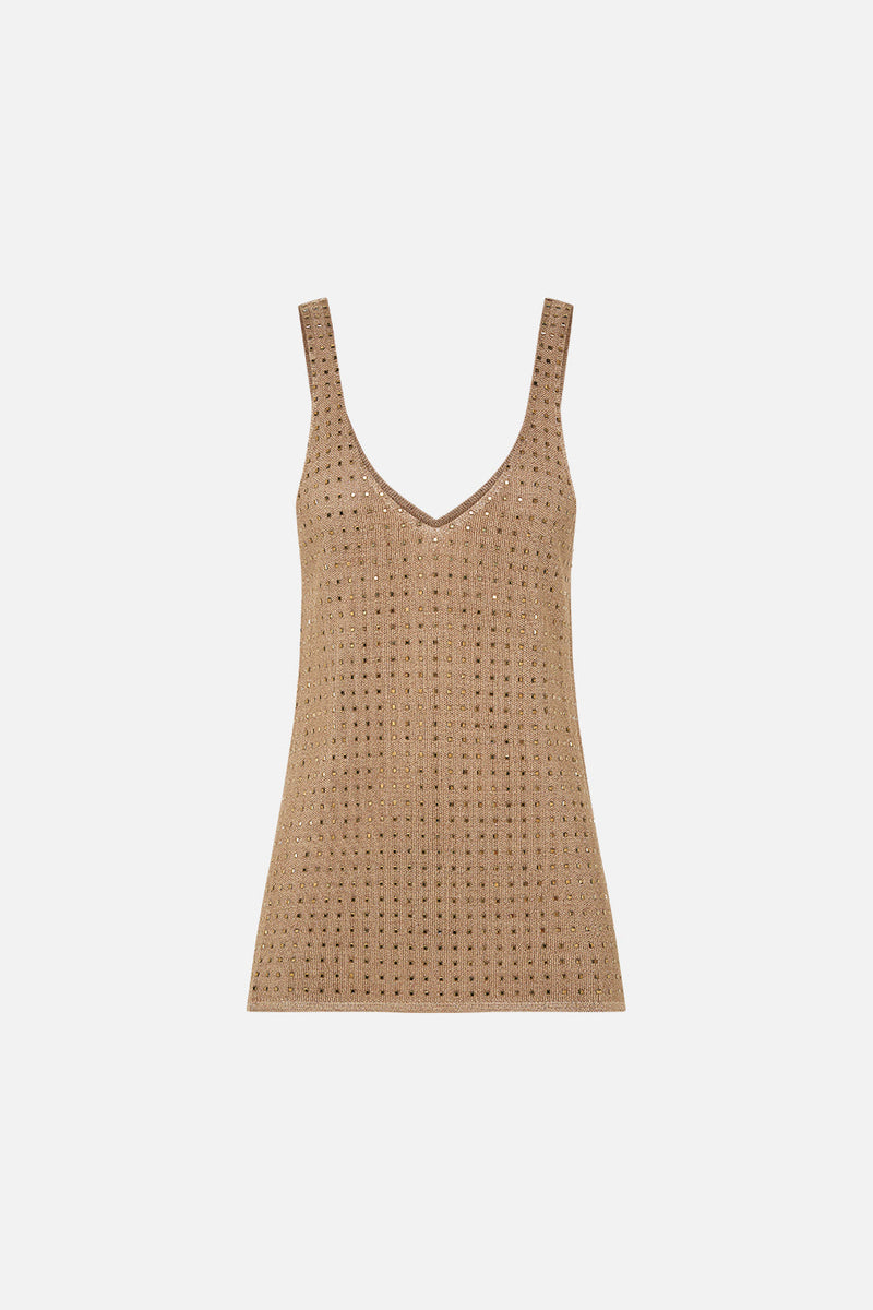 Knit Cami, Ravin Raven | CAMILLA US – CAMILLA