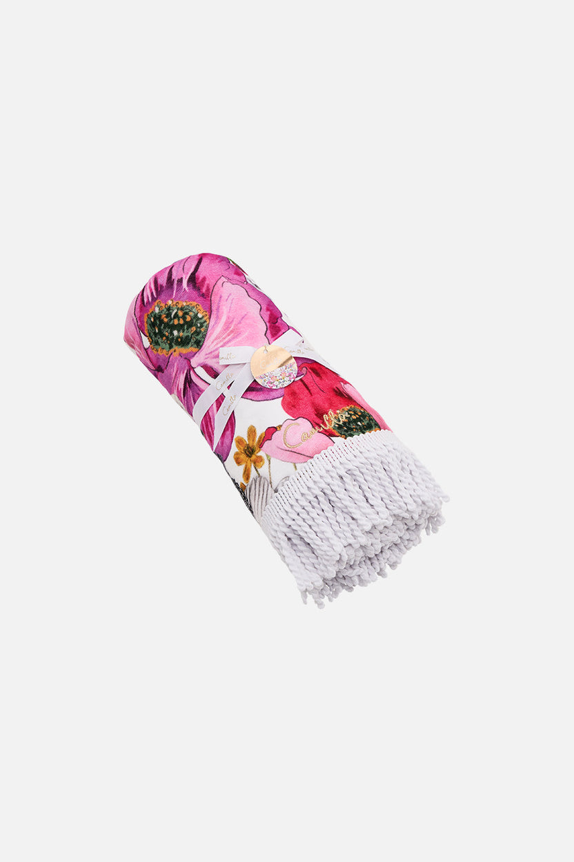Rectangle Towel With Fringe, Fairy Gang | CAMILLA US – CAMILLA