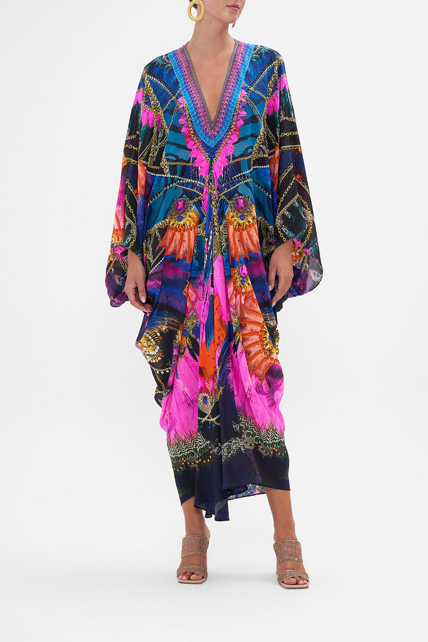 T Shape Long Kaftan, Dancing With Destiny | CAMILLA US – CAMILLA