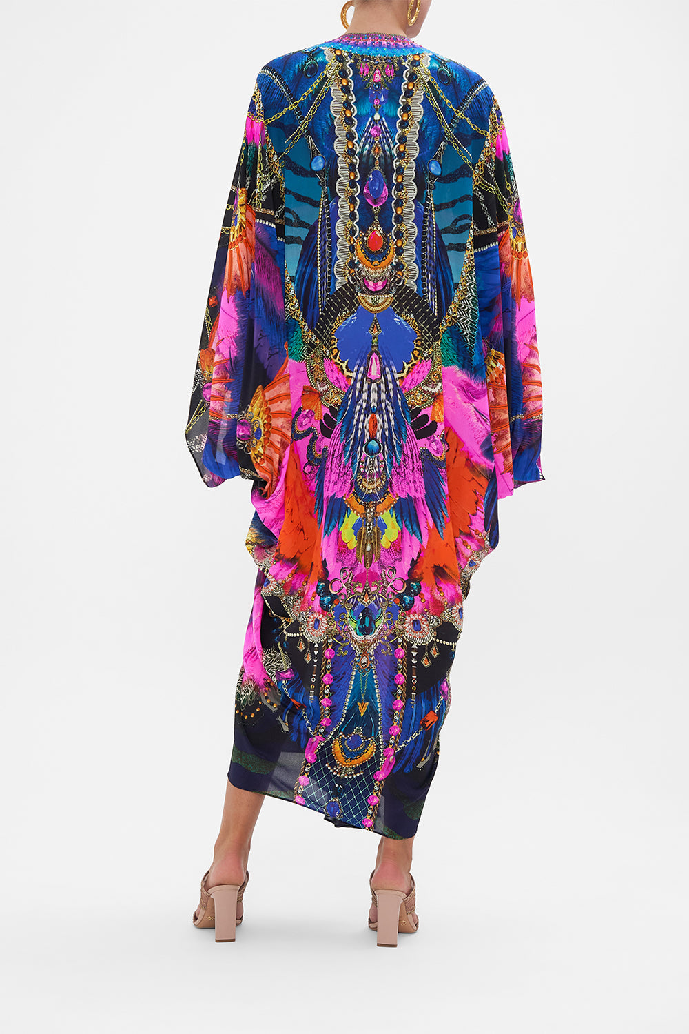 T Shape Long Kaftan, Dancing With Destiny | CAMILLA US – CAMILLA