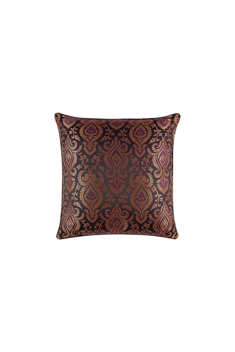 SMALL SQUARE CUSHION BLACK – CAMILLA